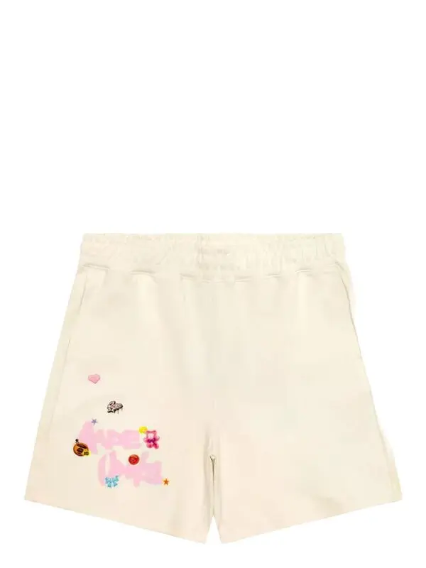 AAPE BY *A BATHING APE Graphic Shorts - Neutrals