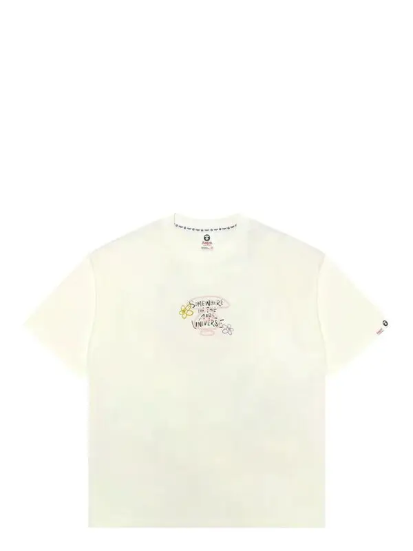 AAPE BY *A BATHING APE Printed T-shirt - White