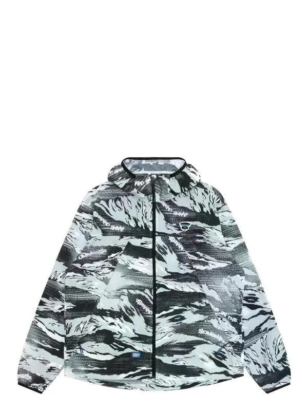 AAPE BY *A BATHING APE Camouflage Hooded Jacket - Black