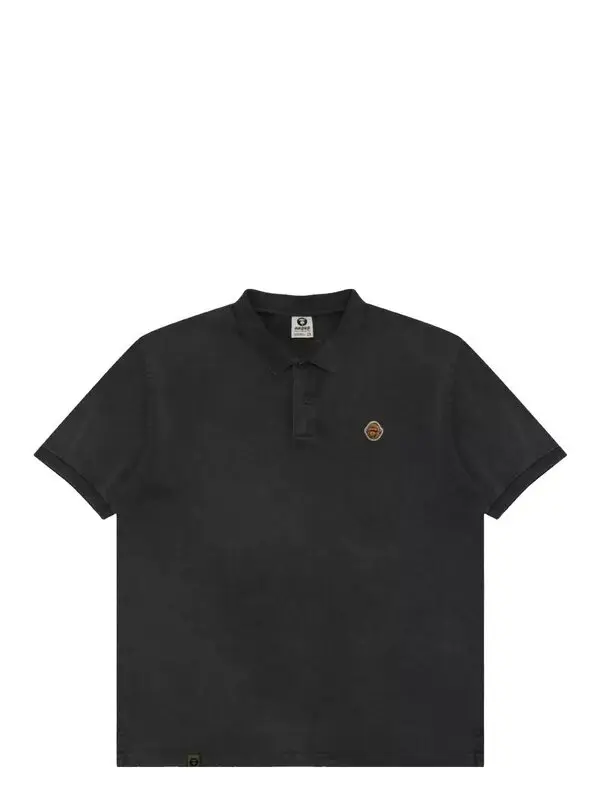 AAPE BY *A BATHING APE Appliqué Polo Shirt - Grey