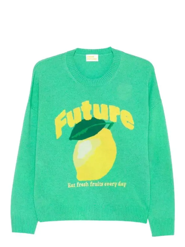 From Future Cashmere Sweater - Green