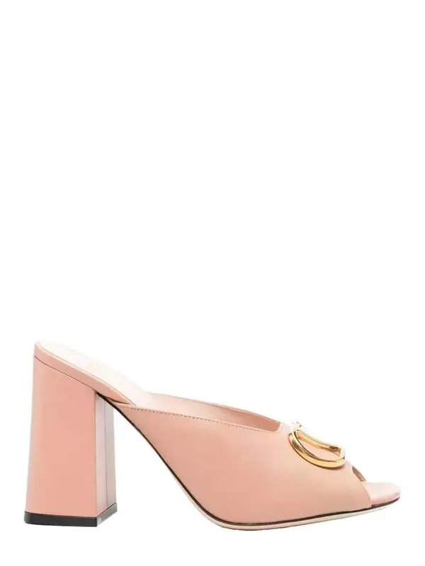 Valentino Garavani Logo-embellishment Sandals - Pink