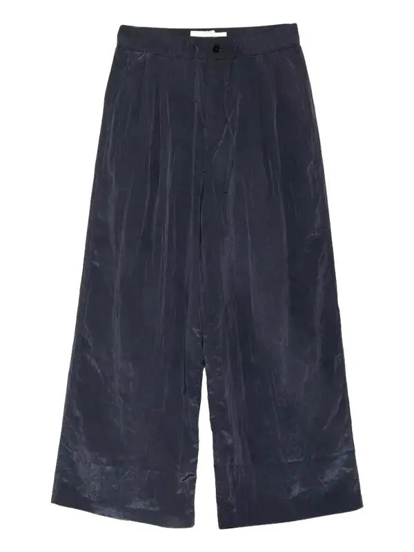 FENG CHEN WANG Drawstring Trousers - Blue