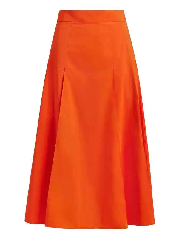 Essentiel Antwerp A-line Midi Skirt - Orange