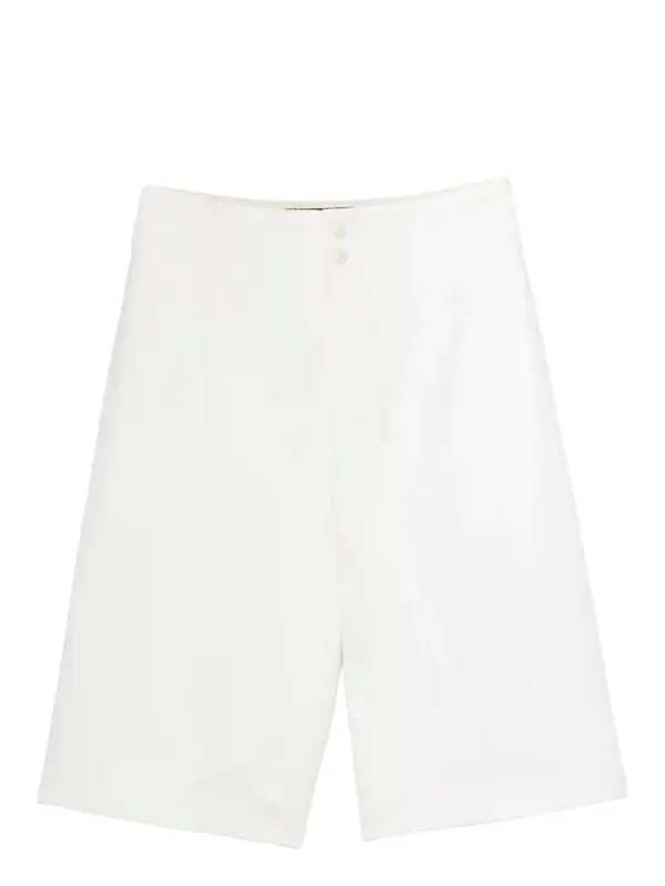 Jacquemus Moisson Buttoned Shorts - White