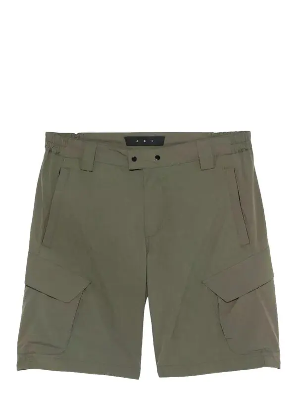 JG1 Multiple-pocket Shorts - Green