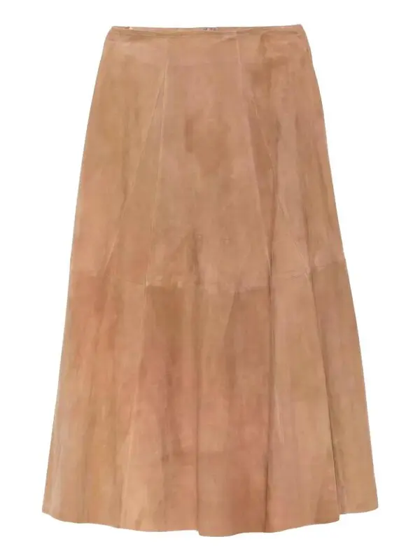 ARMA Eleni Panelled Midi Skirt - Neutrals