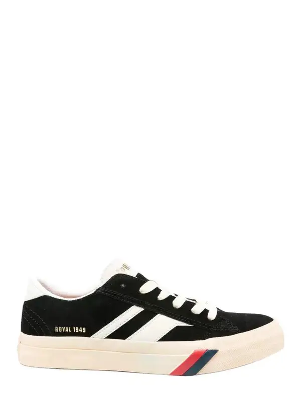 PRO-KEDS 1949 Royal Classic Striped Sneakers - Black