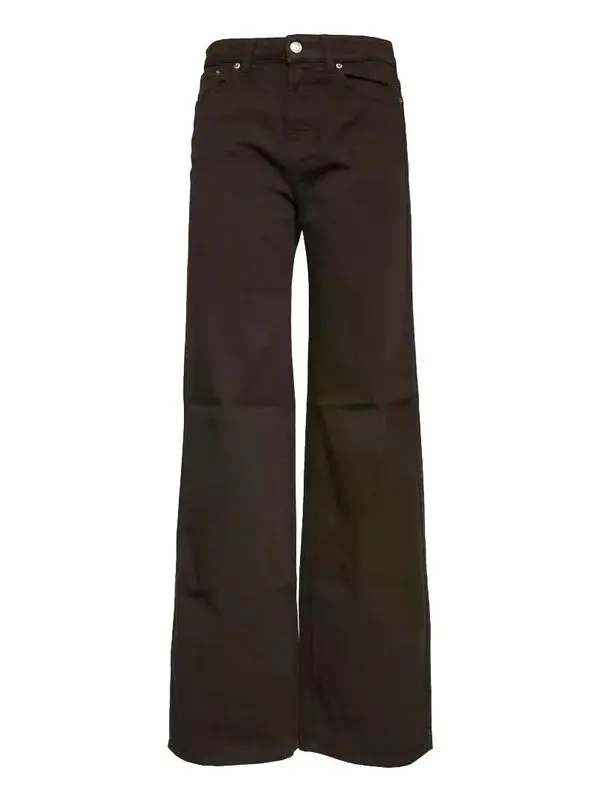 DEPARTMENT 5 Pretender Five-pocket Wide-leg Jeans - Brown