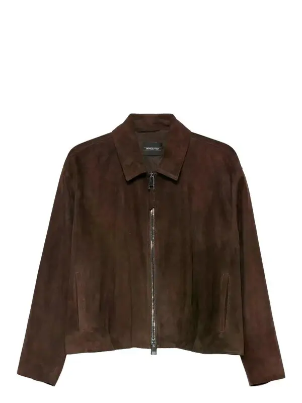 Simonette Ravizza Lavy Leather Jacket - Brown
