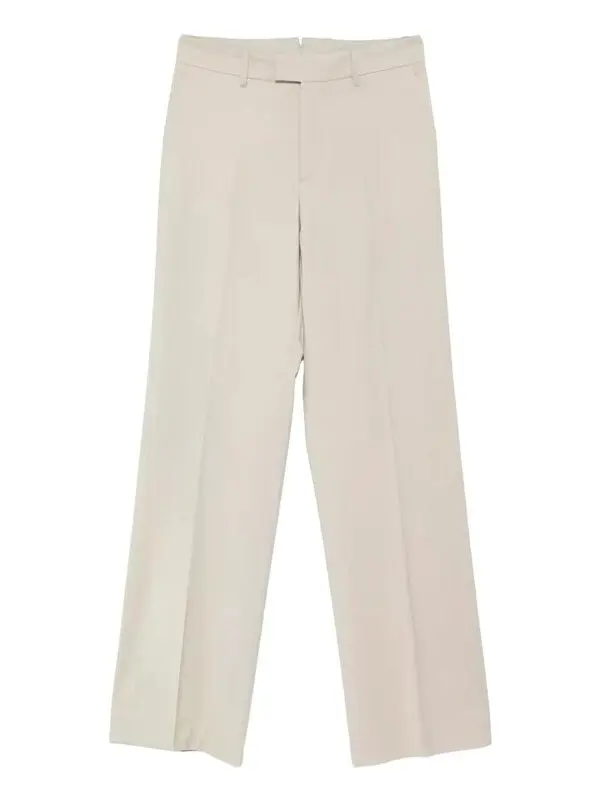 BERWICH Pressed-crease Trousers - Neutrals