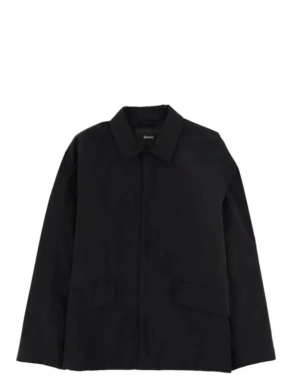 Herno Point-collar Jacket - Black
