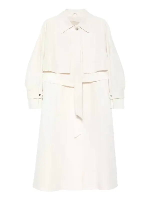 Herno Belted Trench Coat - Neutrals