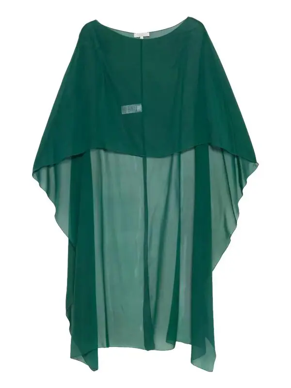Antonelli Firenze Draped Cape - Green