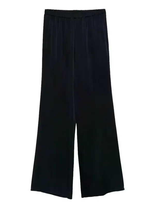 Antonelli Firenze Elasticated-waistband Palazzo Pants - Blue