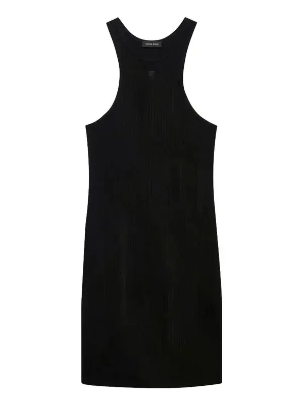 ANINE BING Sleeveless Mini Dress - Black