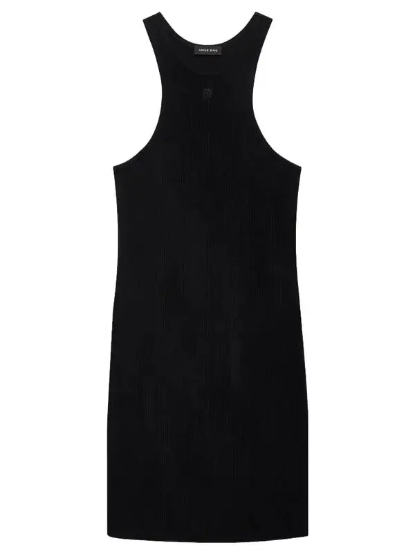 ANINE BING Sleeveless Mini Dress - Black