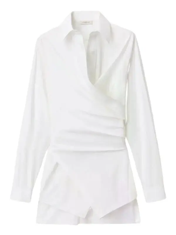 Lafayette 148 New York Long-sleeved Blouse - White