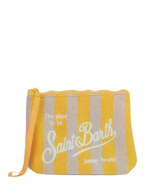 MC2 SAINT BARTH Aline Clutch Bag - Neutrals