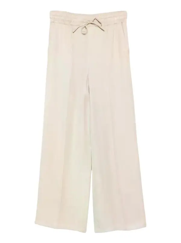 Marella Wide-leg Trousers - Neutrals