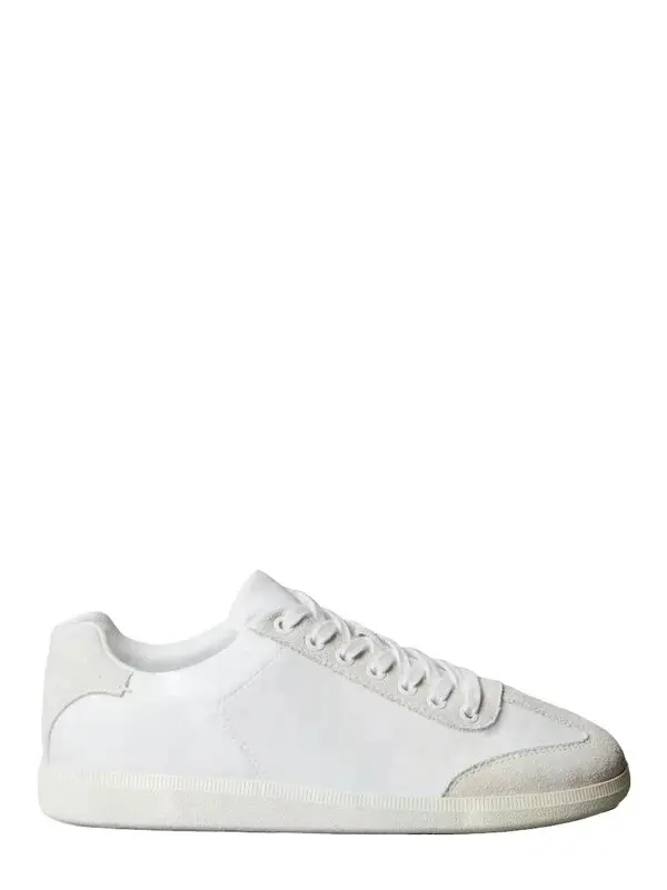 Calvin Klein Panelled Sneakers - White