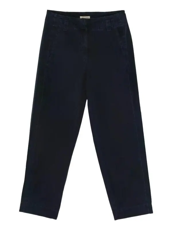 Woolrich Poplin Tapered Trousers - Blue