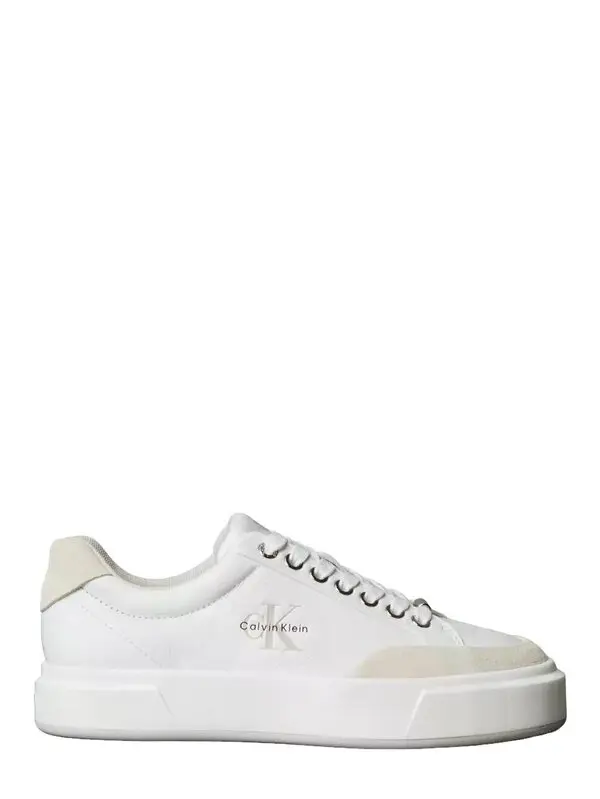 Calvin Klein Logo Sneakers - White