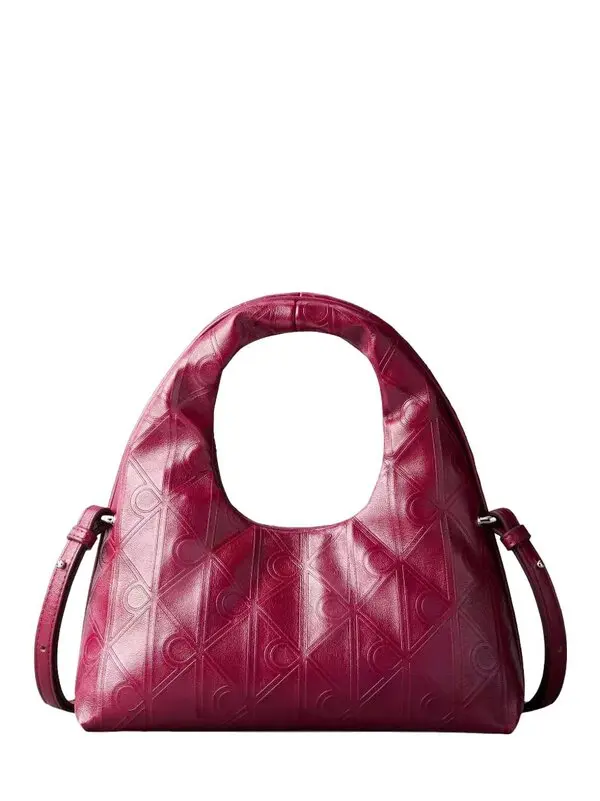 Calvin Klein Embossed Shoulder Bag - Pink