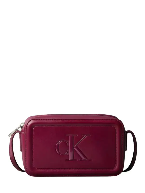 Calvin Klein Embossed Shoulder Bag - Pink