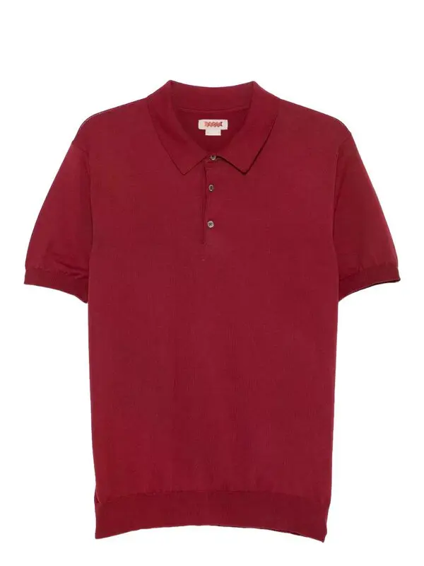 BARACUTA Short-sleeve Polo Shirt - Red