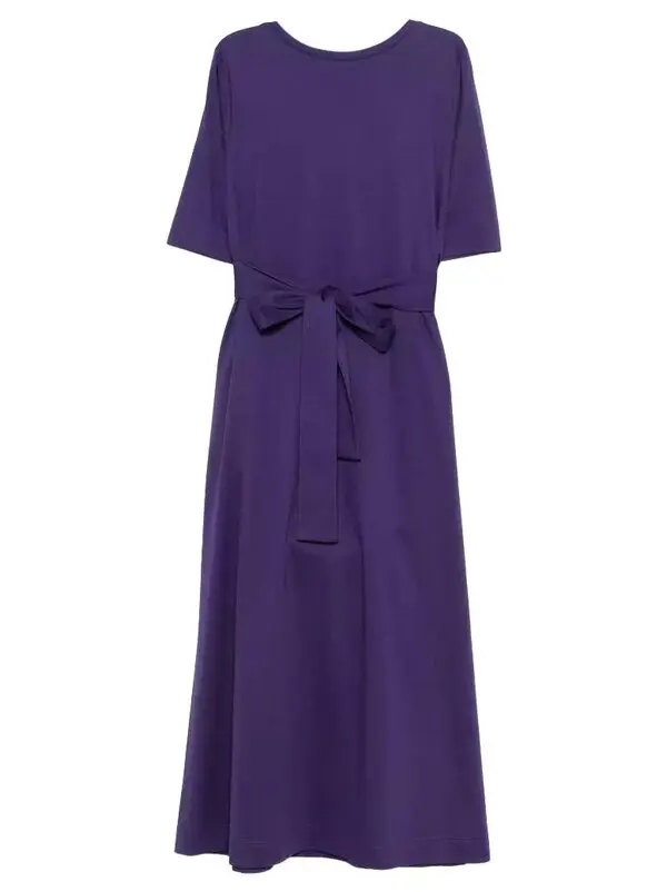 PSOPHIA Tie-waist Midi Dress - Purple