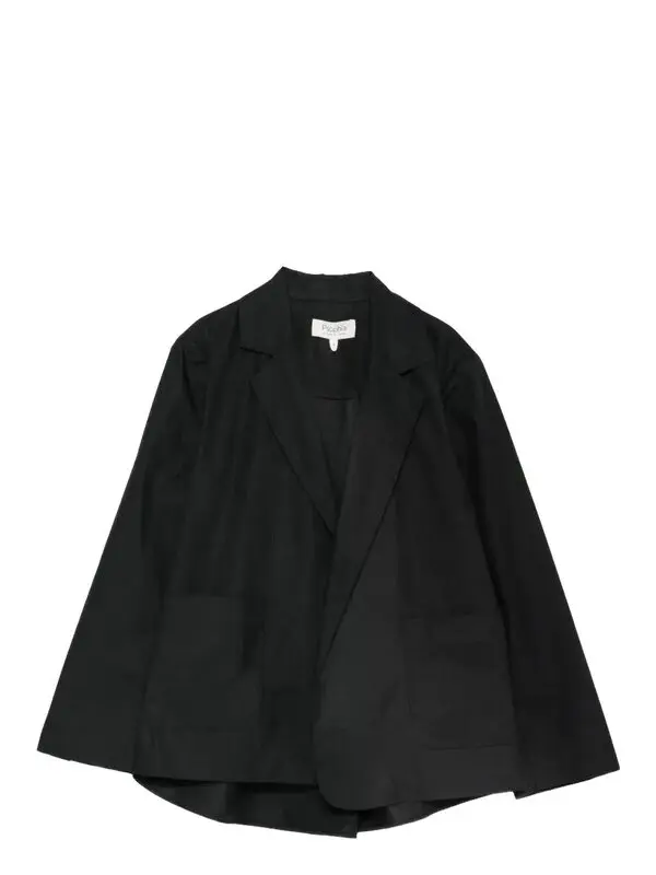 PSOPHIA Open-front Blazer - Black