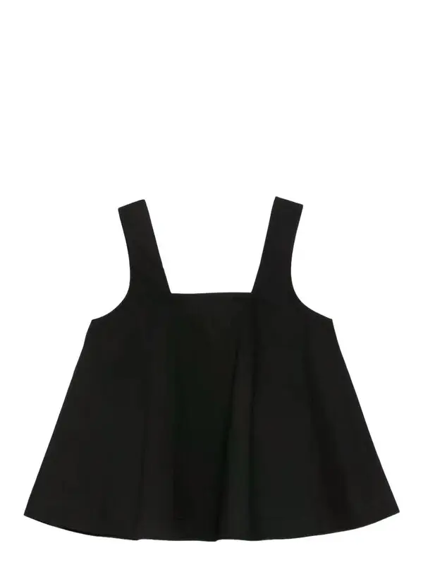 PSOPHIA Square-neck Top - Black