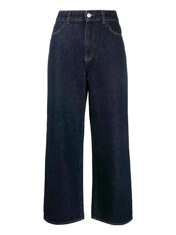 AMISH Wide Leg Jeans - Blue