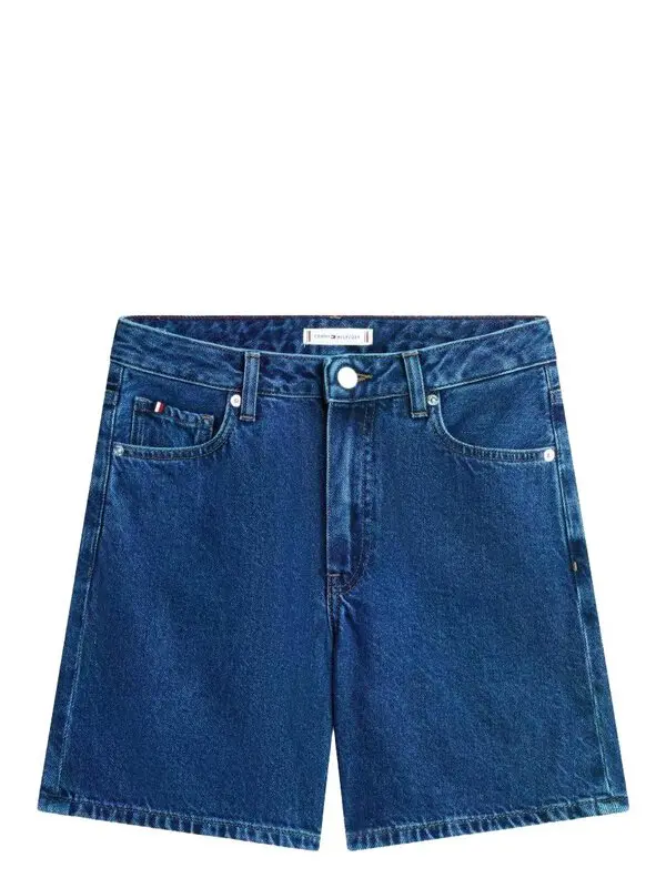 Tommy Hilfiger Raw-hem Shorts - Blue