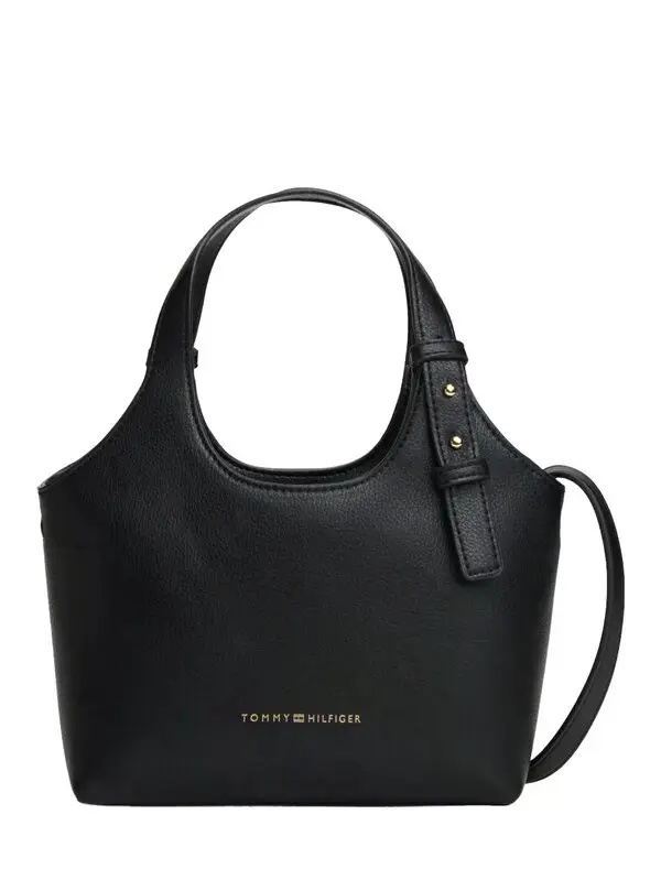 Tommy Hilfiger Logo-detail Tote Bag - Black