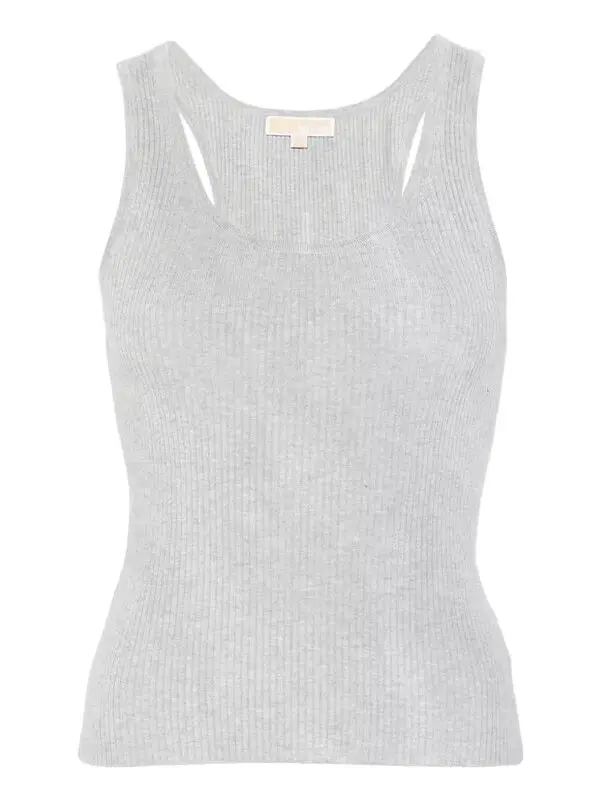 Michael Kors Ribbed Tank Top - Grey