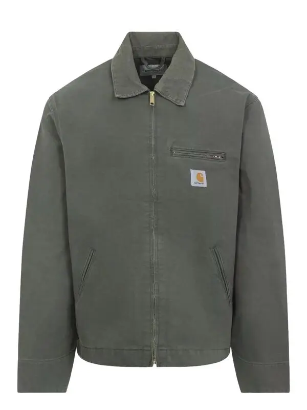 Carhartt Work In Progress Zip Pocket Cotton Jacket - Green
