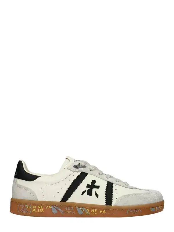 Premiata Bonnie 8123 Appliqued Sneakers - White