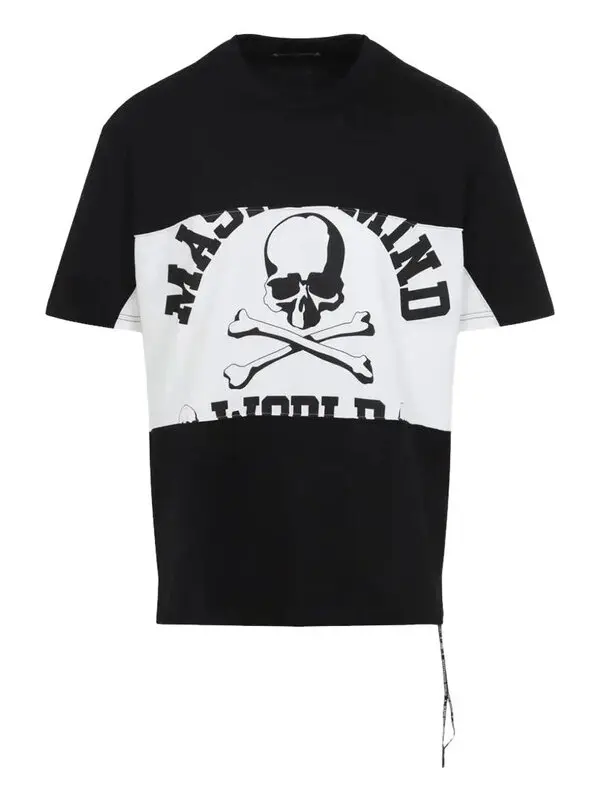 MASTERMIND WORLD Skull Print T-shirt - Black