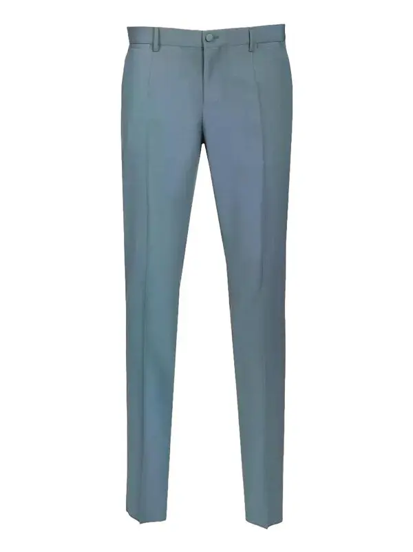 Dolce & Gabbana Button Flap Trousers - Blue