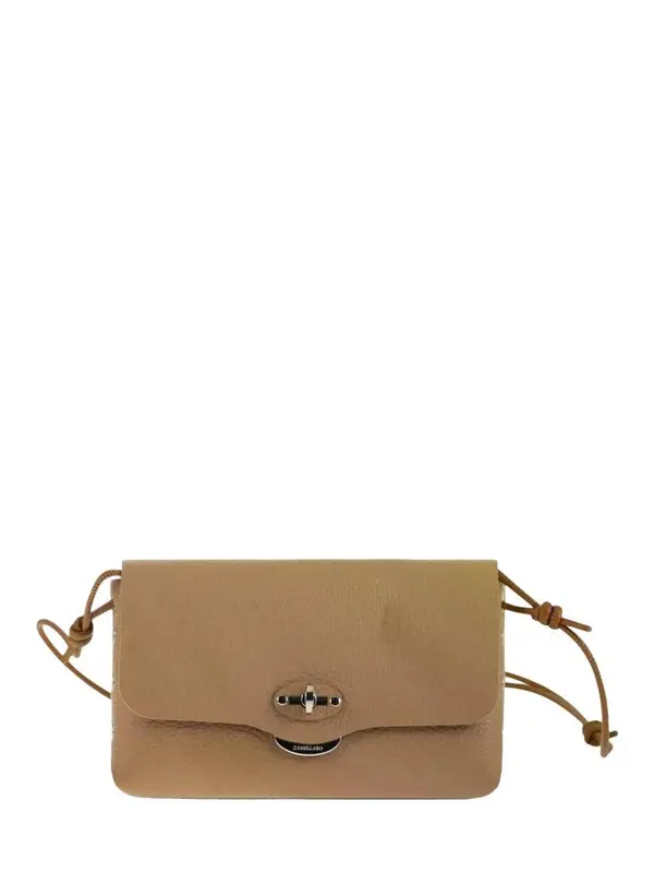 ZANELLATO Small Postina Lettera Shoulder Bag - Neutrals