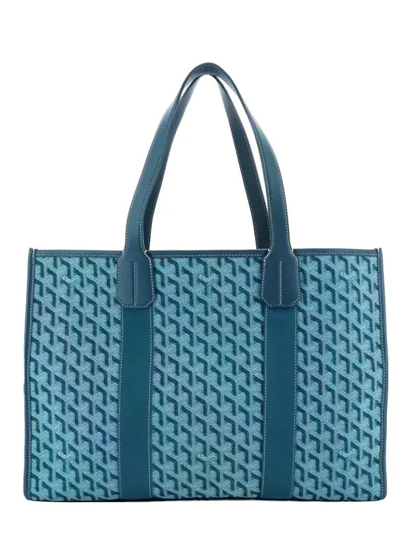 Goyard Villette Coated Canvas Mm Tote Bag - Blue