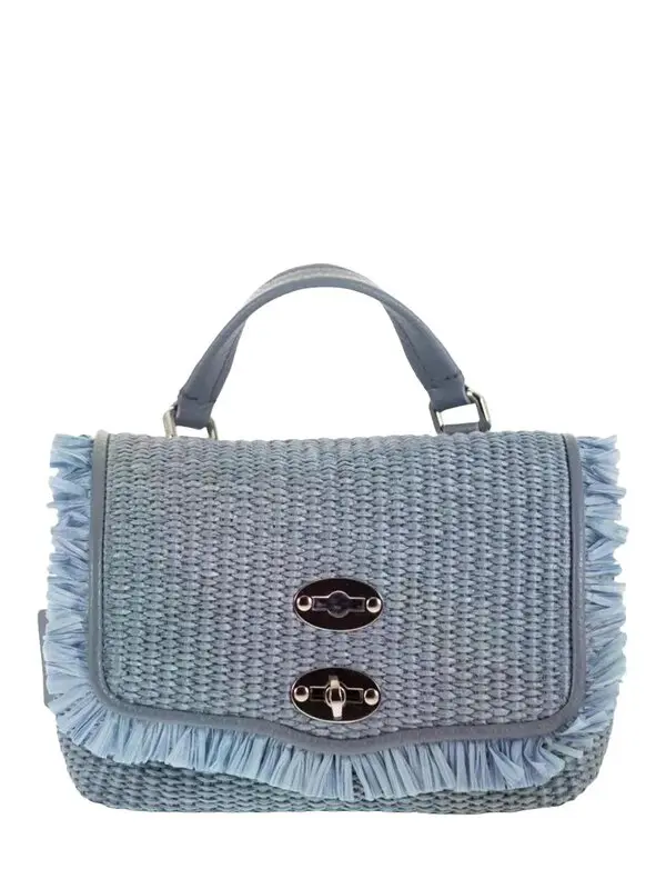 ZANELLATO Baby Postina Vimini Tote Bag - Blue