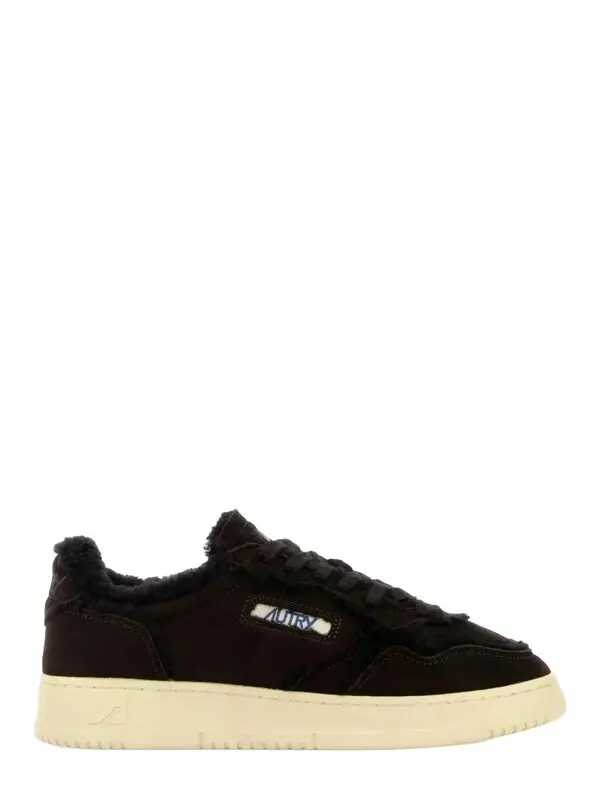 AUTRY Medalist Suede Sneakers - Brown