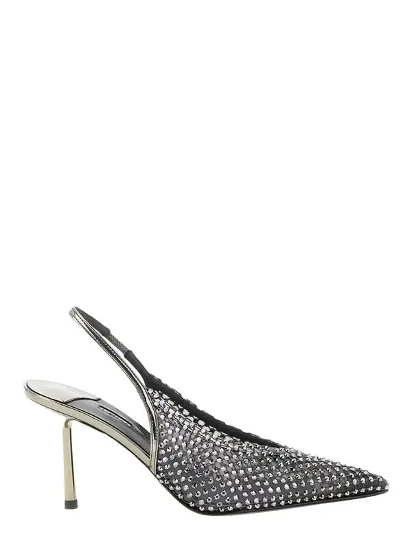 LE SILLA Gilda Slingback Pumps - Grey