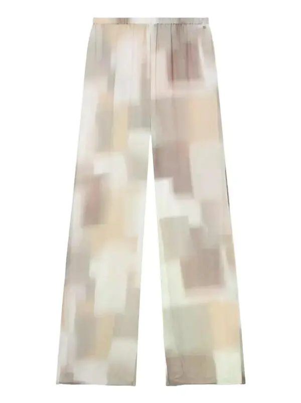 Armani Exchange Printed Trousers - Neutrals