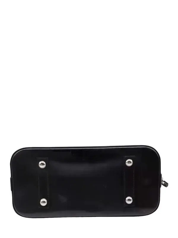 LOUIS VUITTON Alma Pm Top-handle Leather Bag - Black