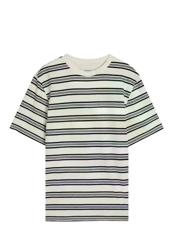 WAX LONDON Dean Striped T-shirt - Neutrals
