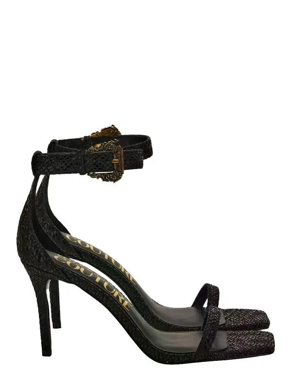 Versace Buckled-strap Sandals - Black